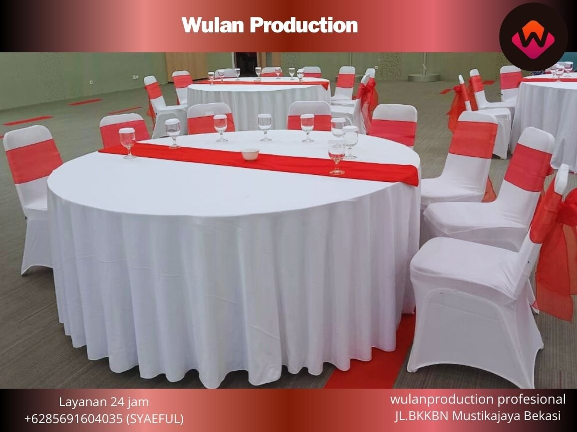 Menyewakan Meja Round Table Diameter 180cm Bogor