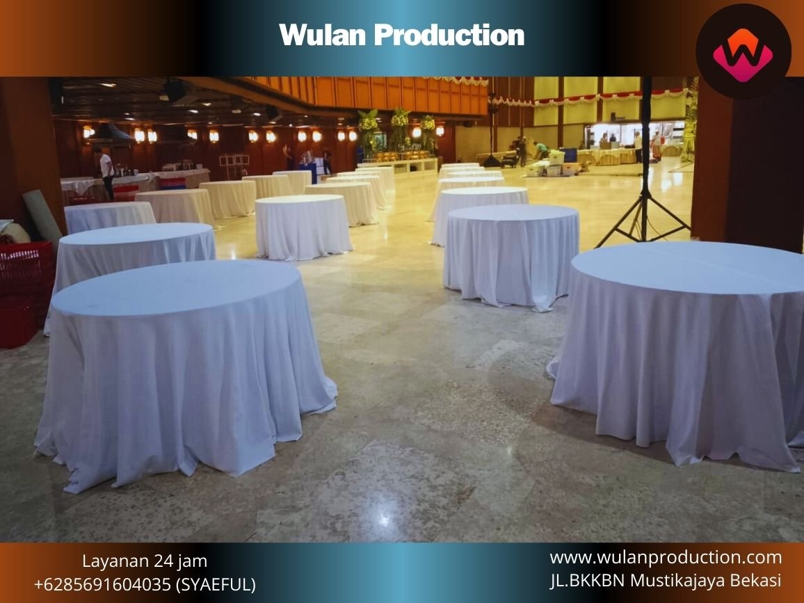 Sewa Cover Tebar Untuk Meja Jakarta