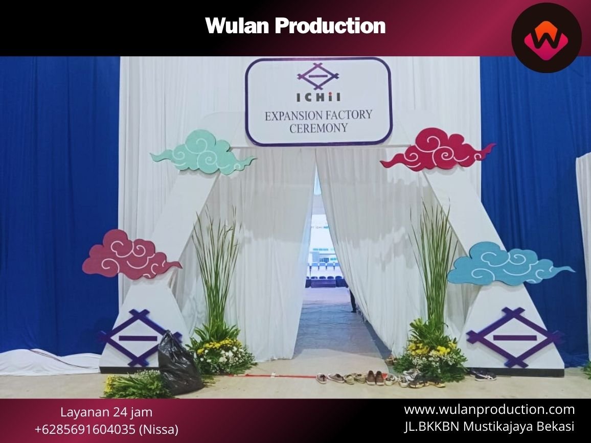 Sewa Backdrop Gate Lengkung Area Jakarta