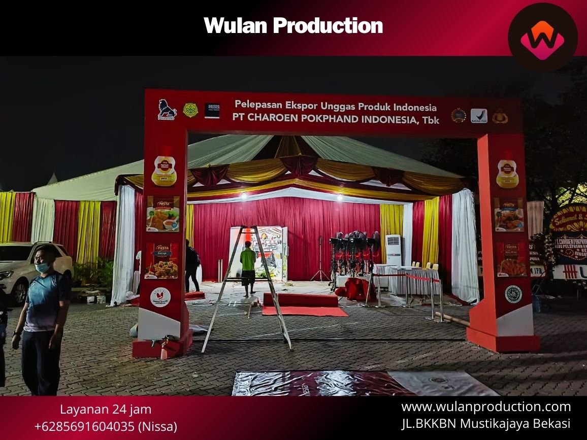 Sewa Backdrop Gate Lengkung Area Jakarta