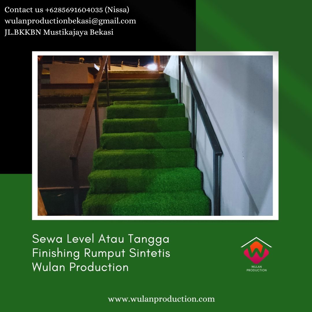 Sewa Level Atau Tangga Finishing Rumput Sintetis area Jakarta