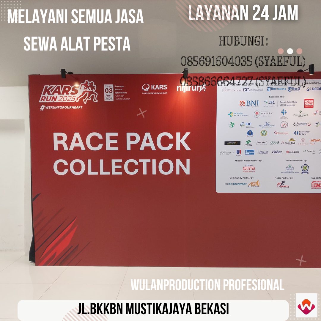Rental Backdrop Gate Dan Frame di Jakarta