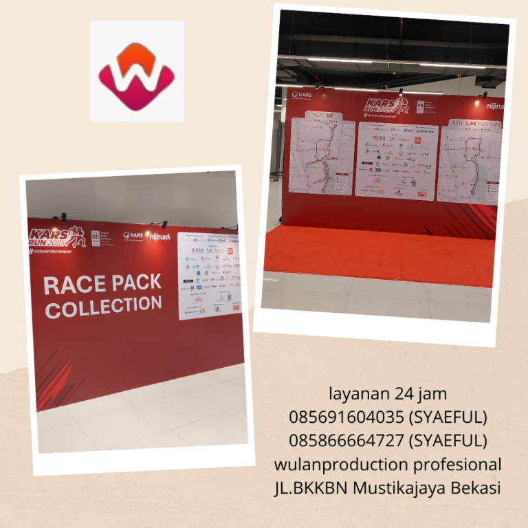 Sewa Backdrop Photo Booth Custom di Jakarta