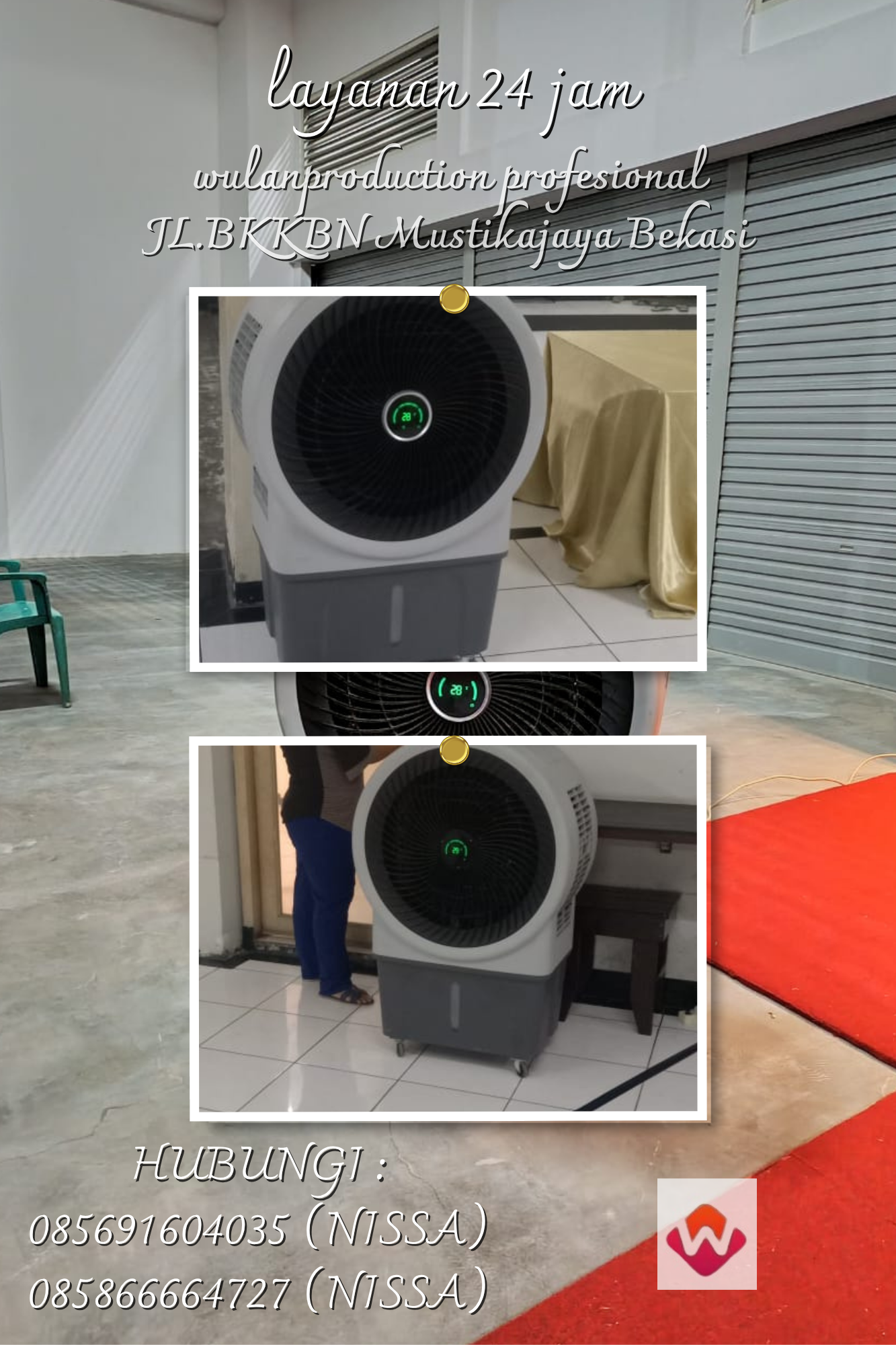 Jasa Sewa Air Cooler Dan Misty Fan Jakarta
