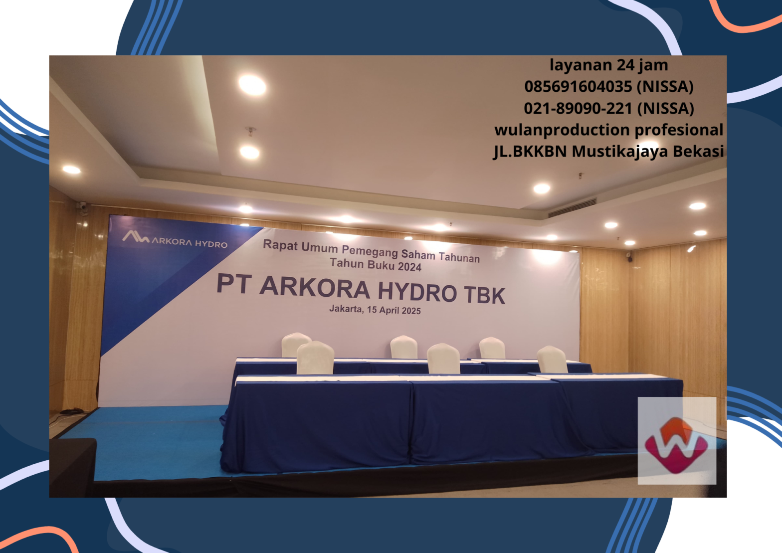 Rental backdrop Customize Beragam Model Dan Ukuran di Jakarta